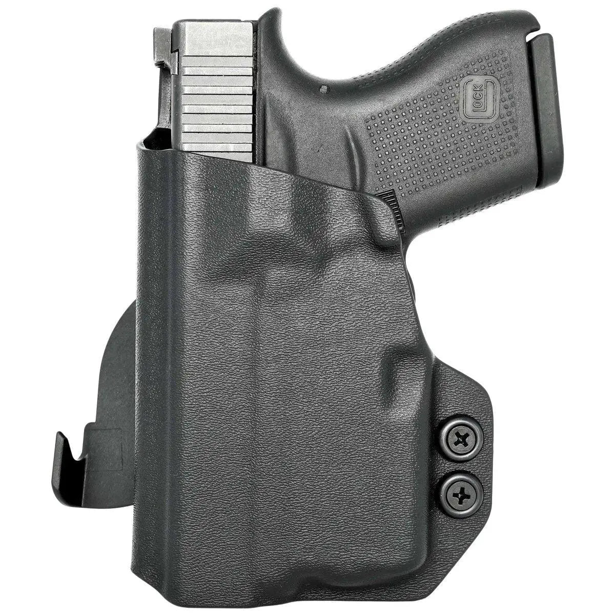 Glock 43 / 43X w/ TLR-6 OWB KYDEX Paddle Holster | Holster Central